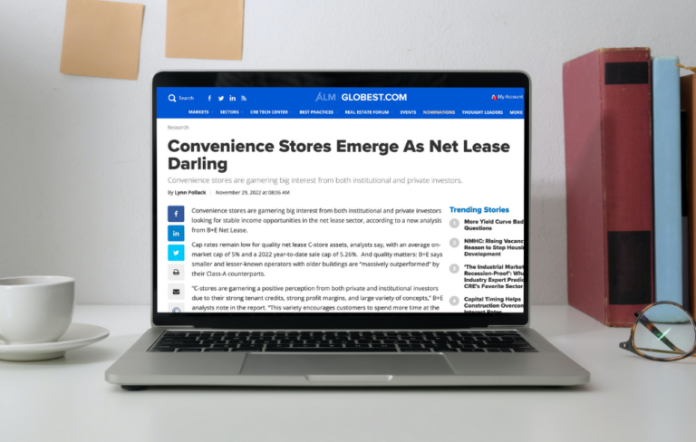 Convenience Stores Emerge As Net Lease Darling - B+E