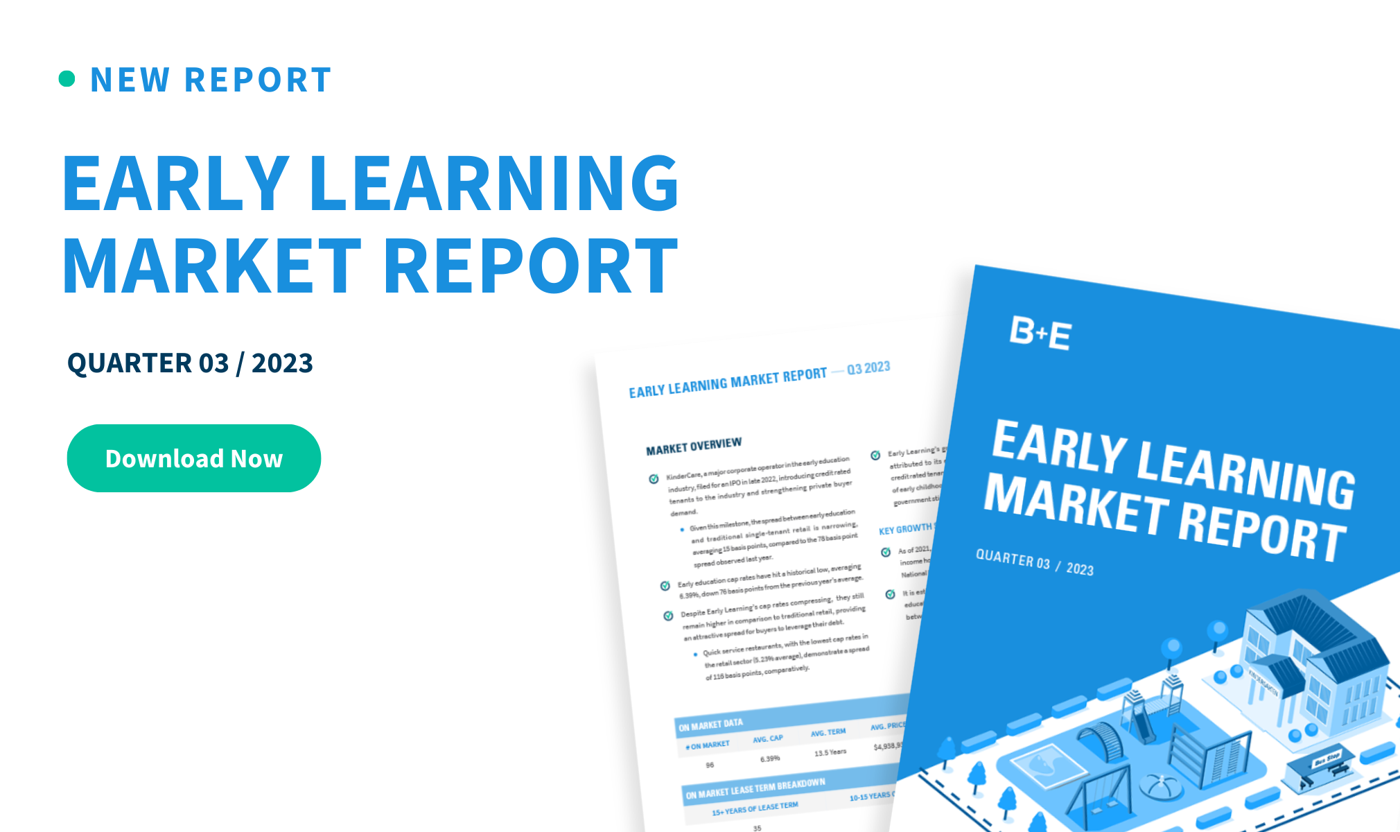 Early Learning Market Report - Q3 2023 - B+E